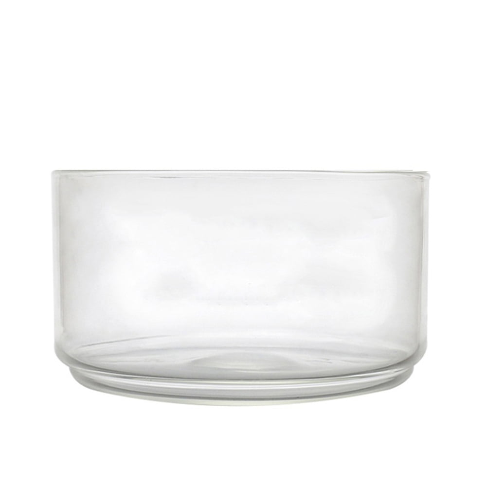 Glass Salad Bowl , Clear Fruit Bowl, Versatile Serving Dish for Snack ...