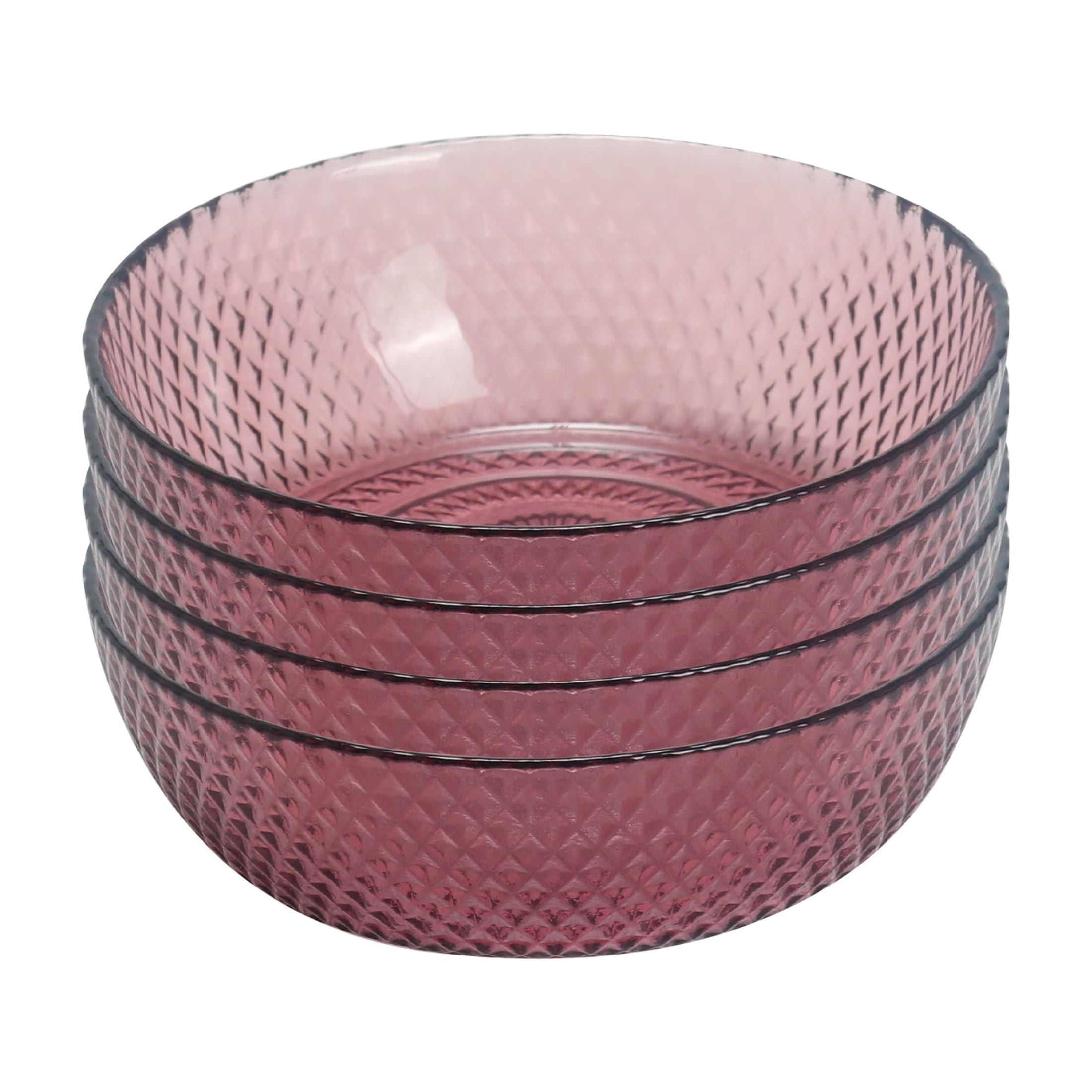 Glass Salad Bowl Transparent Heatproof Fruits Dessert Storage Bowl for ...