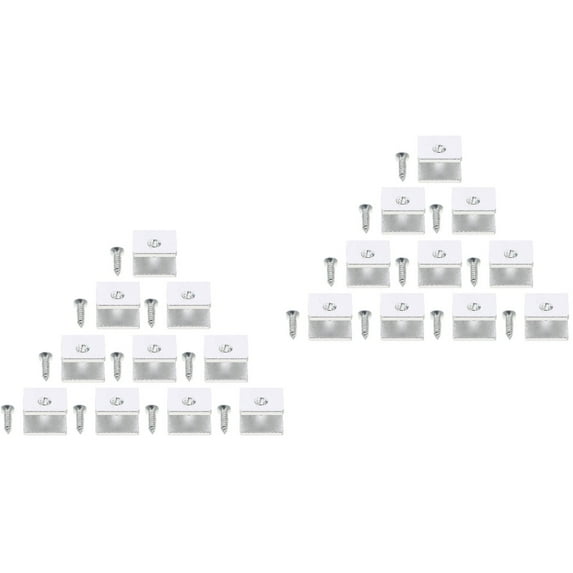 CIMAXIC Space Aluminum Glass Clamps, Smooth Design, Stable and Reliable ...