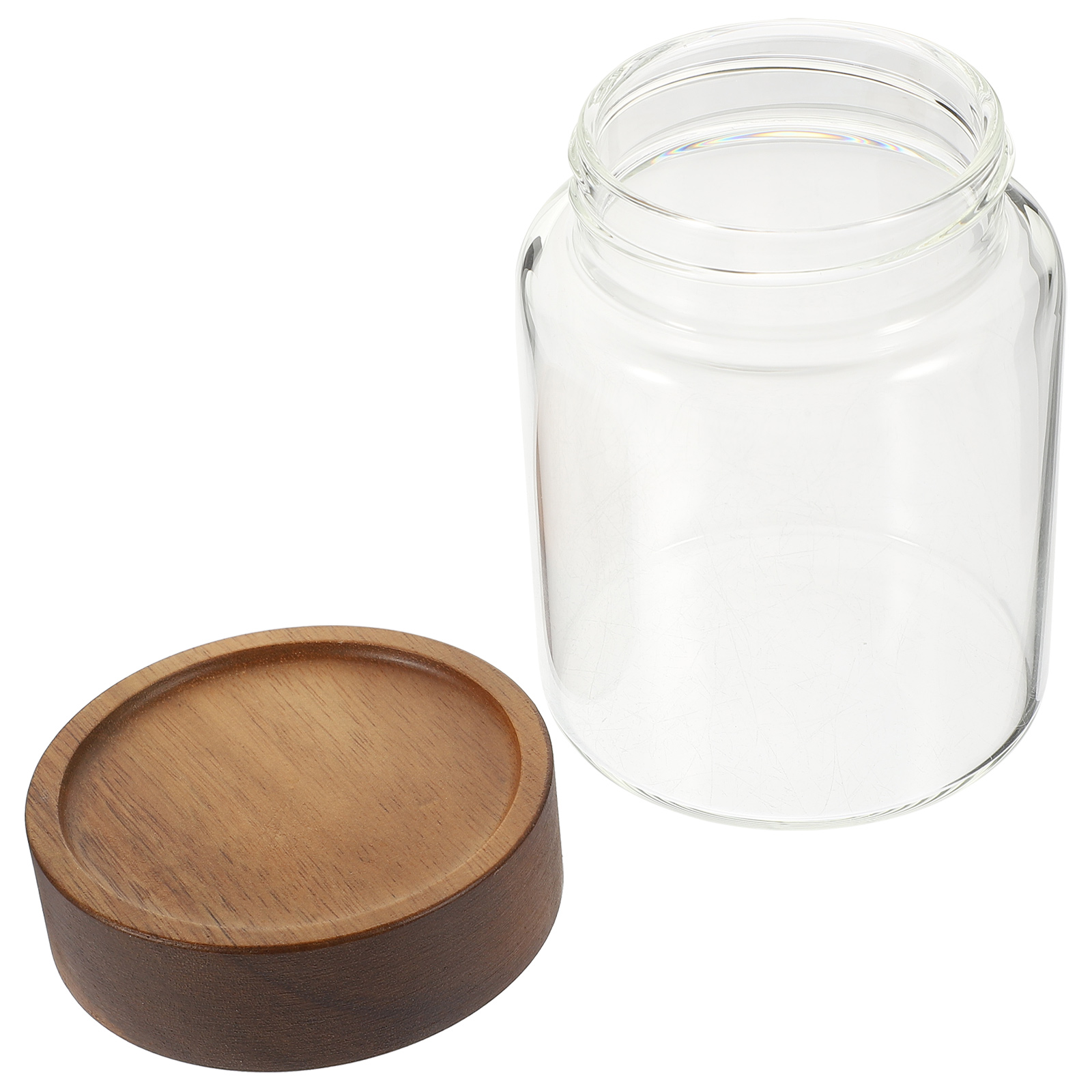 NIAIZEK Grain Storage Jar Glass Airtight Homeowners Kitchen ...