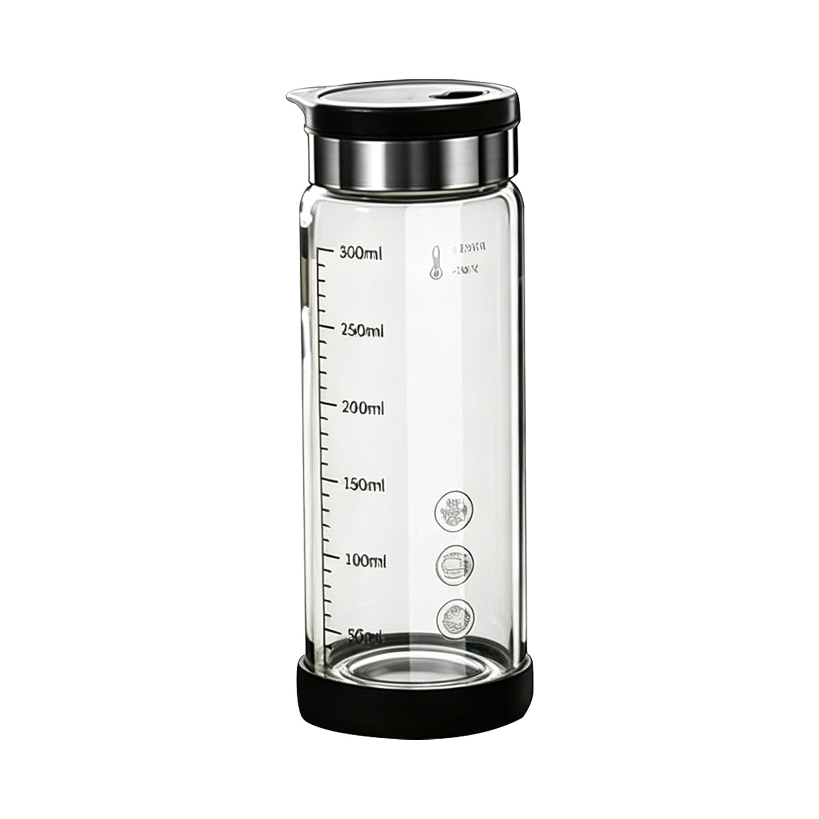 Glass Seasoning Shaker With Adjustable Lid For Pepper Spices Kitchen ...