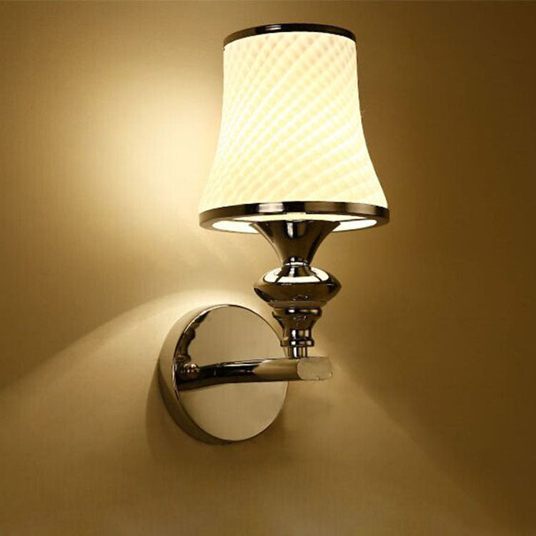 Glass Shade Wall Light for Living Room Hallway and Staircase E27 Socket ...