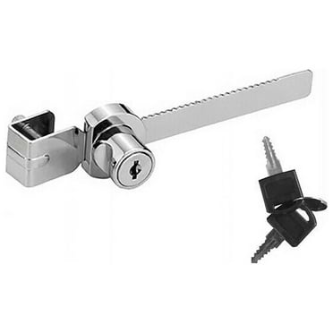 Cabinet Display Showcase Glass Door Lock with Keys Sliding Door Lock ...