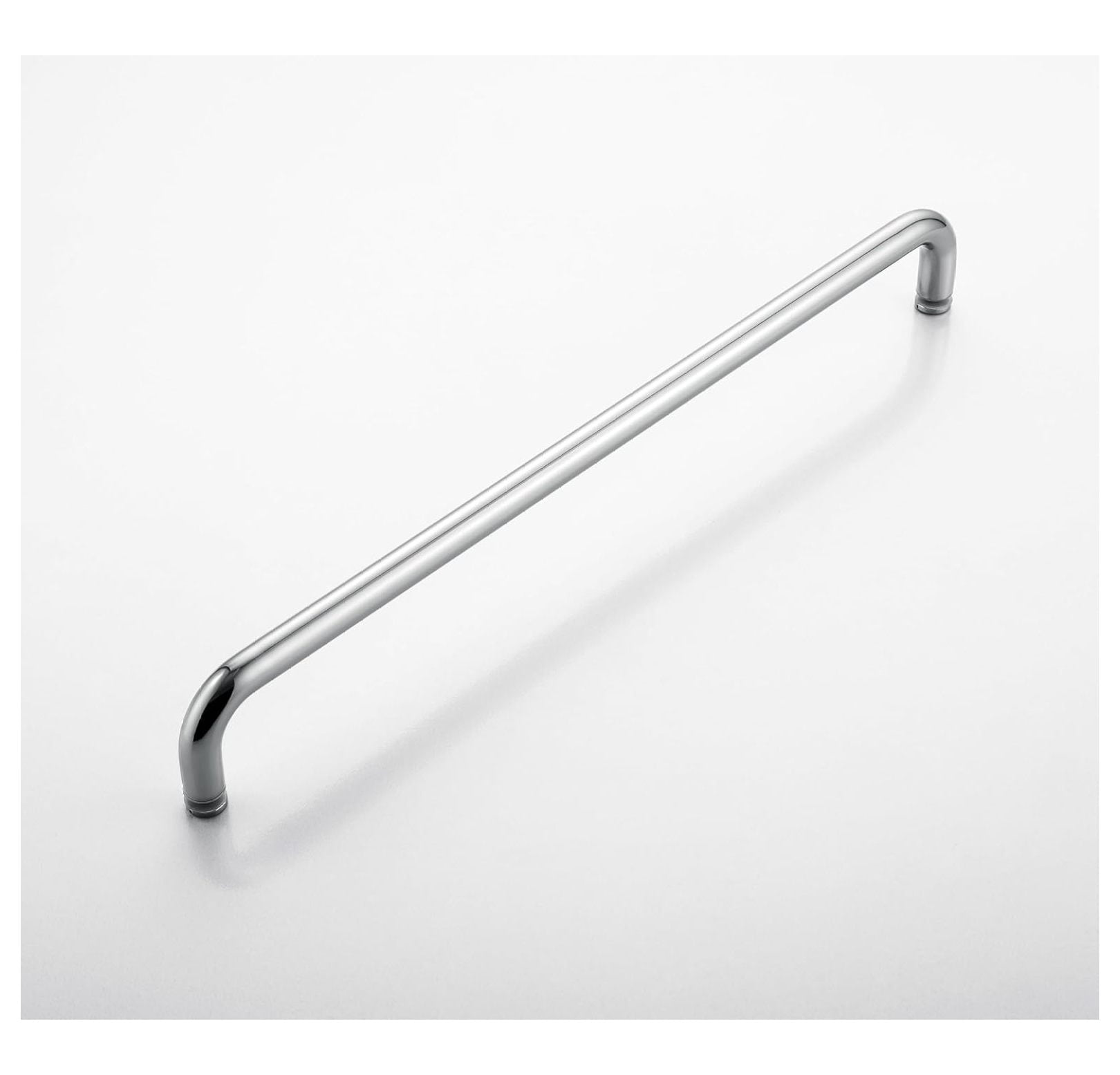 Glass Shower Door Handle 18 inches Round Single Side Towel Bar Long ...