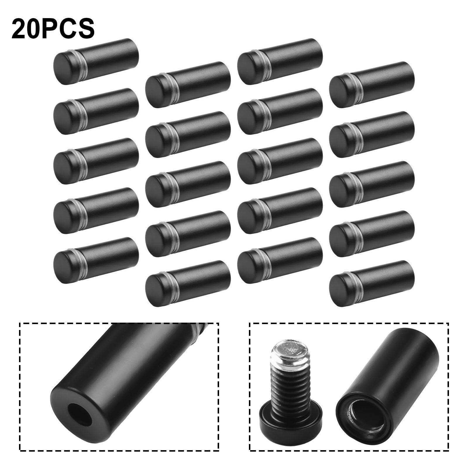 Glass Sign Standoff Nail Wall Mount Screw Stainless Steel Fixing Screw ...