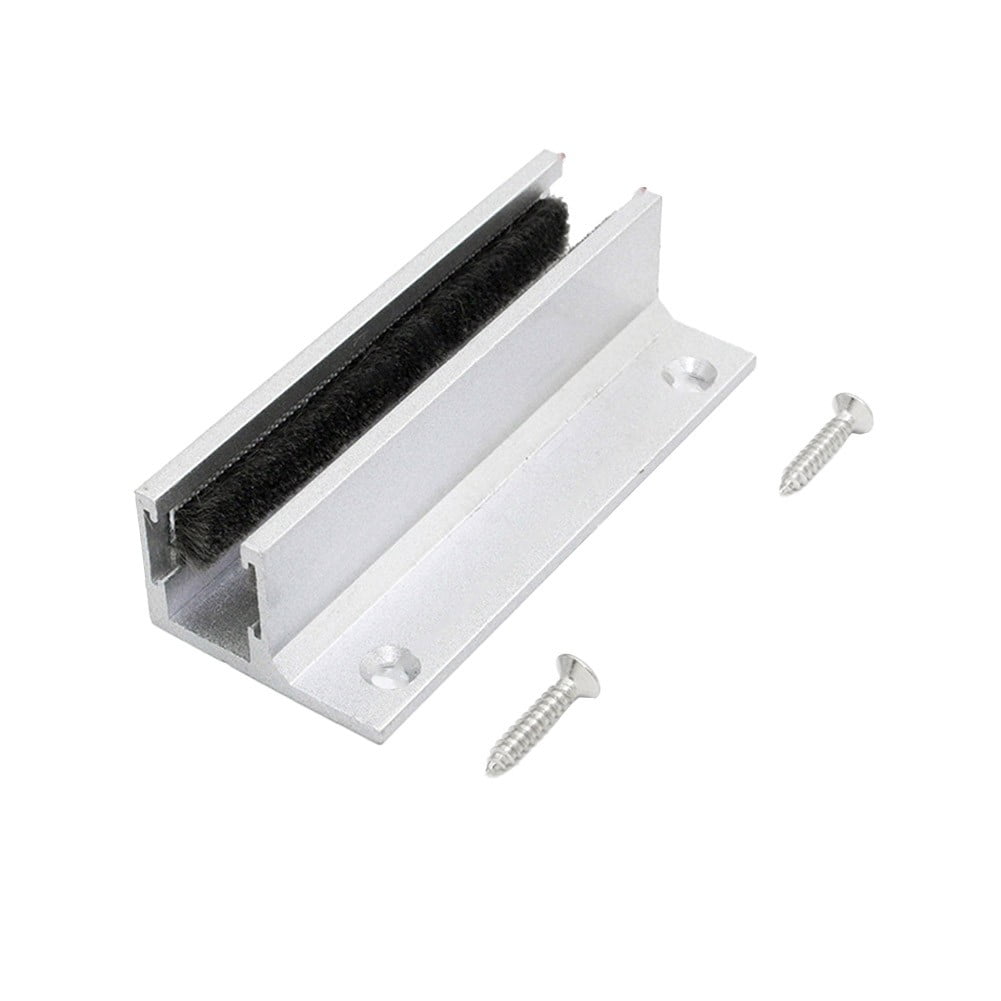 Glass Sliding Door Floor Guide Rail for 0-14mm Glass Doors with Noise ...