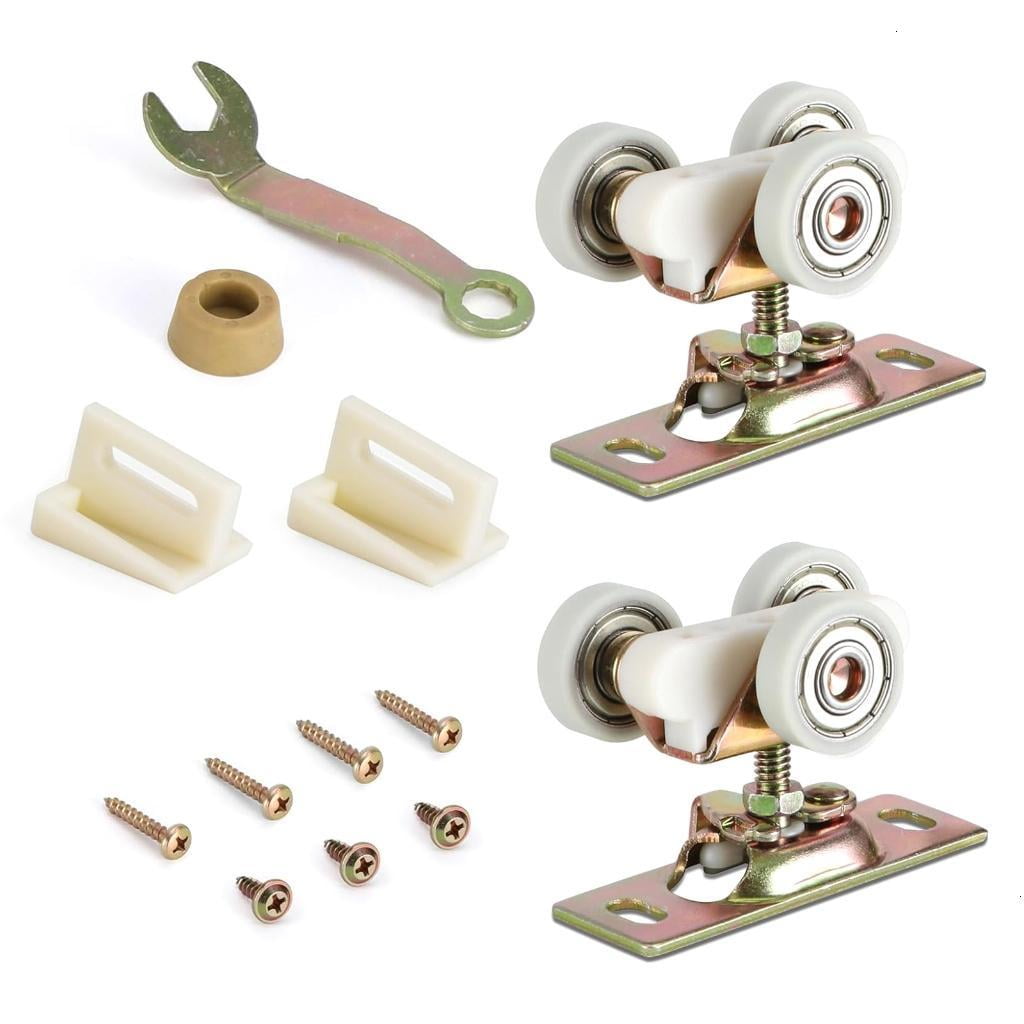 Glass Sliding Door Pulley Top Hanger Rollers Wheel Assembly Closet ...