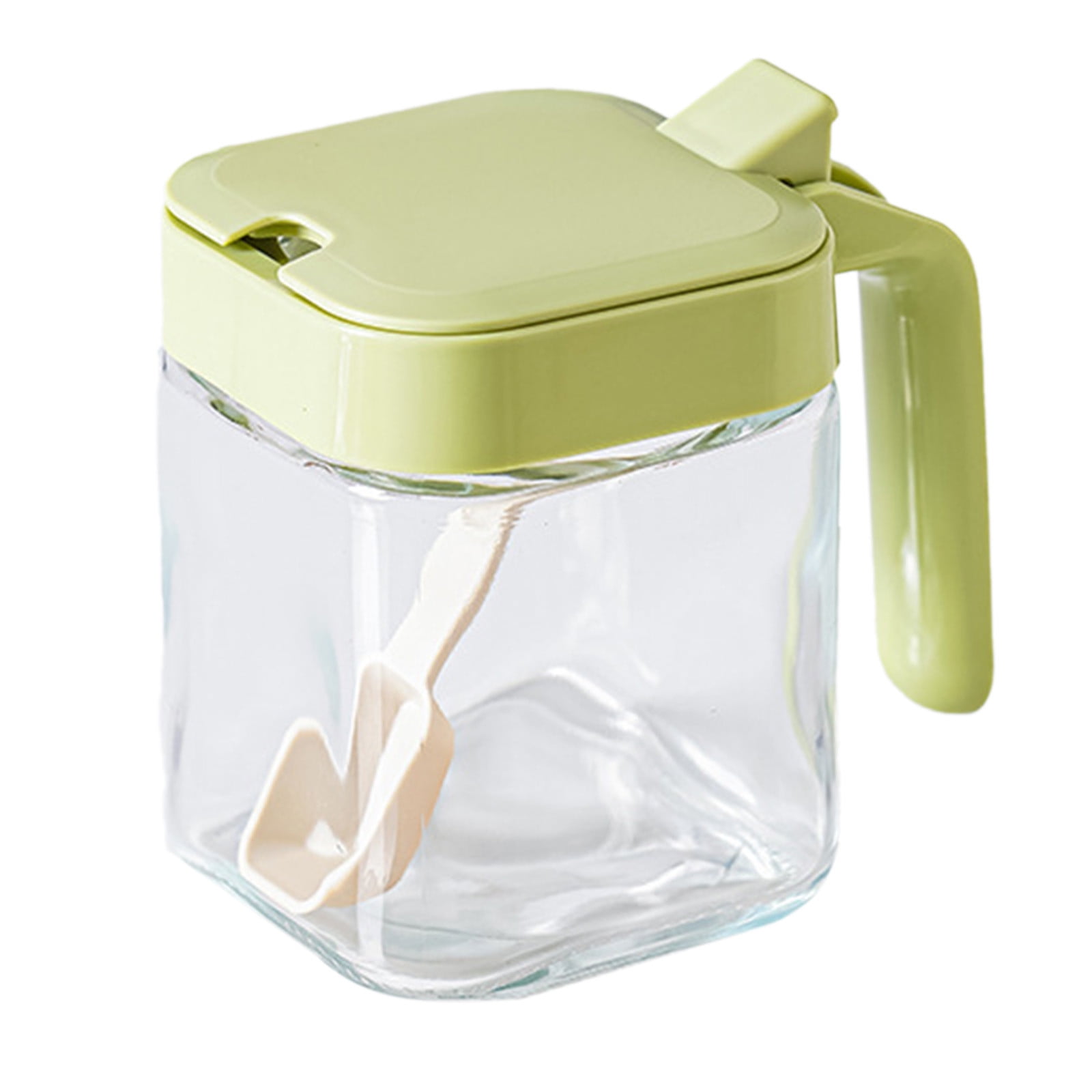 Glass Spice Jar | Kitchen Organizer & Food Storage Container | Compact ...