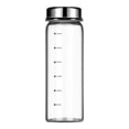 Glass Spice Jars with Lids,Salt and Pepper Shakers with Volume Markings ...