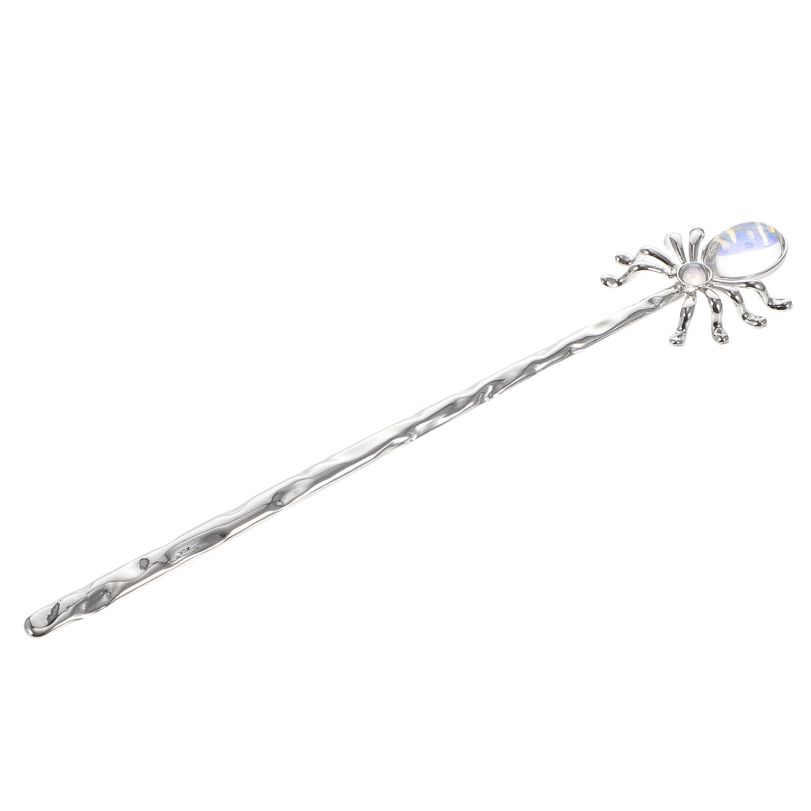 Glass Spider Hair Stick Long Hair Chopstick Hair Bun Slide Pin for ...
