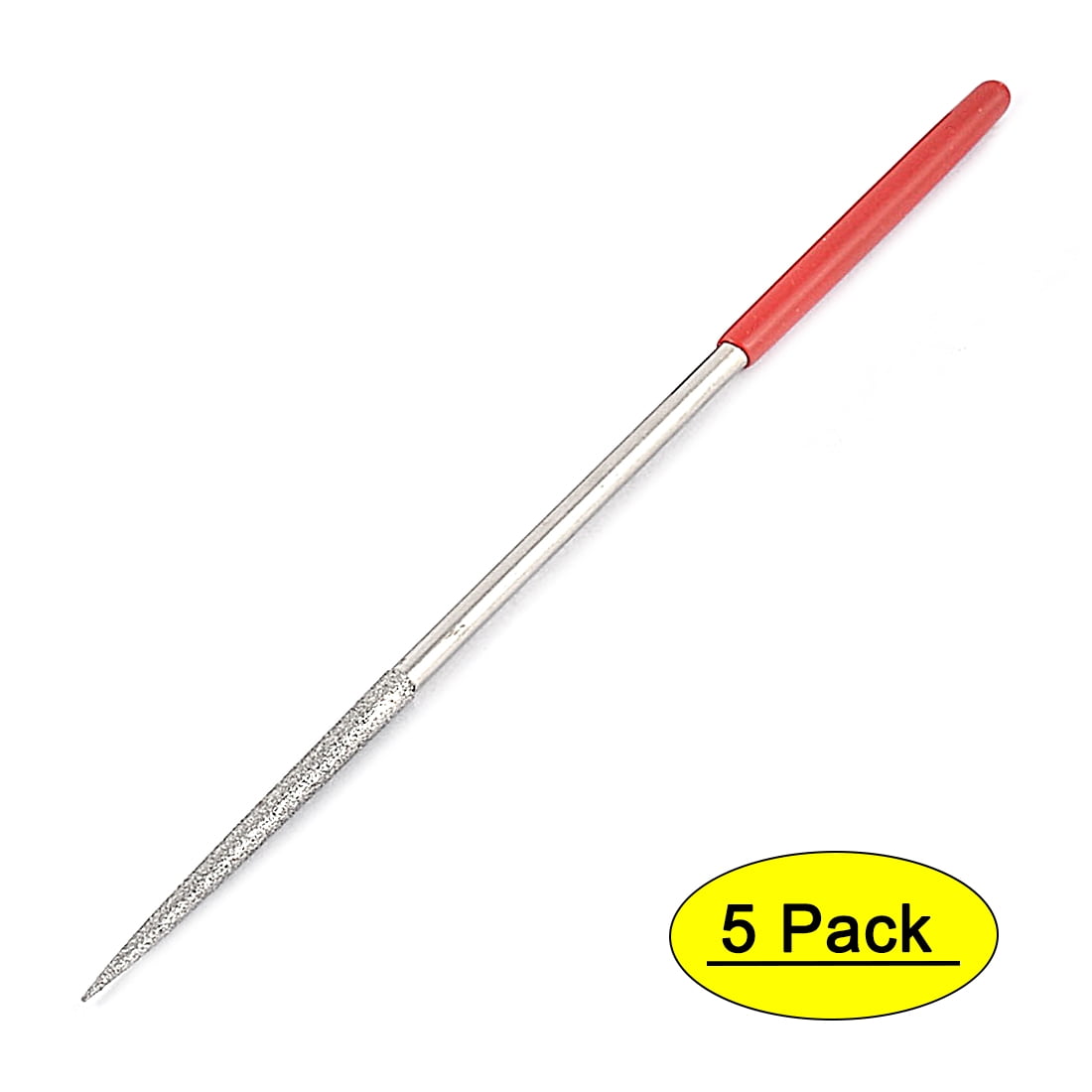 Glass Stone Carving Metal Diamond Coated Round Rasp Needle File 160 x ...