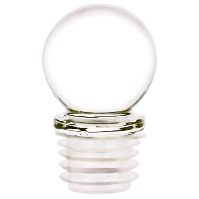 Glass Stopper with an Air/Liquid Tight 18mm Closure and a 30mm Lead ...