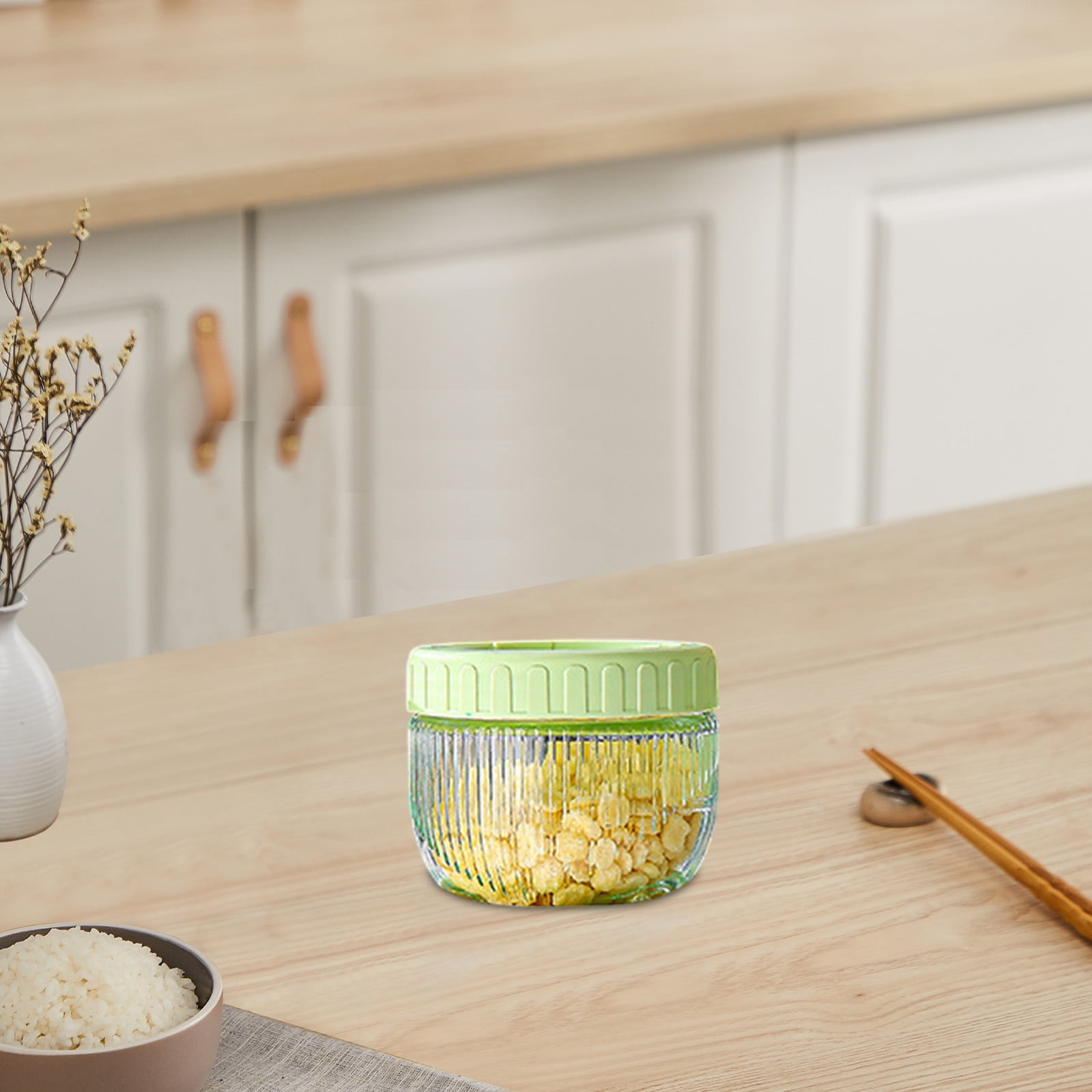 Glass Storage Jar Stackable Paw-Shaped Airtight Container | Wetproof ...