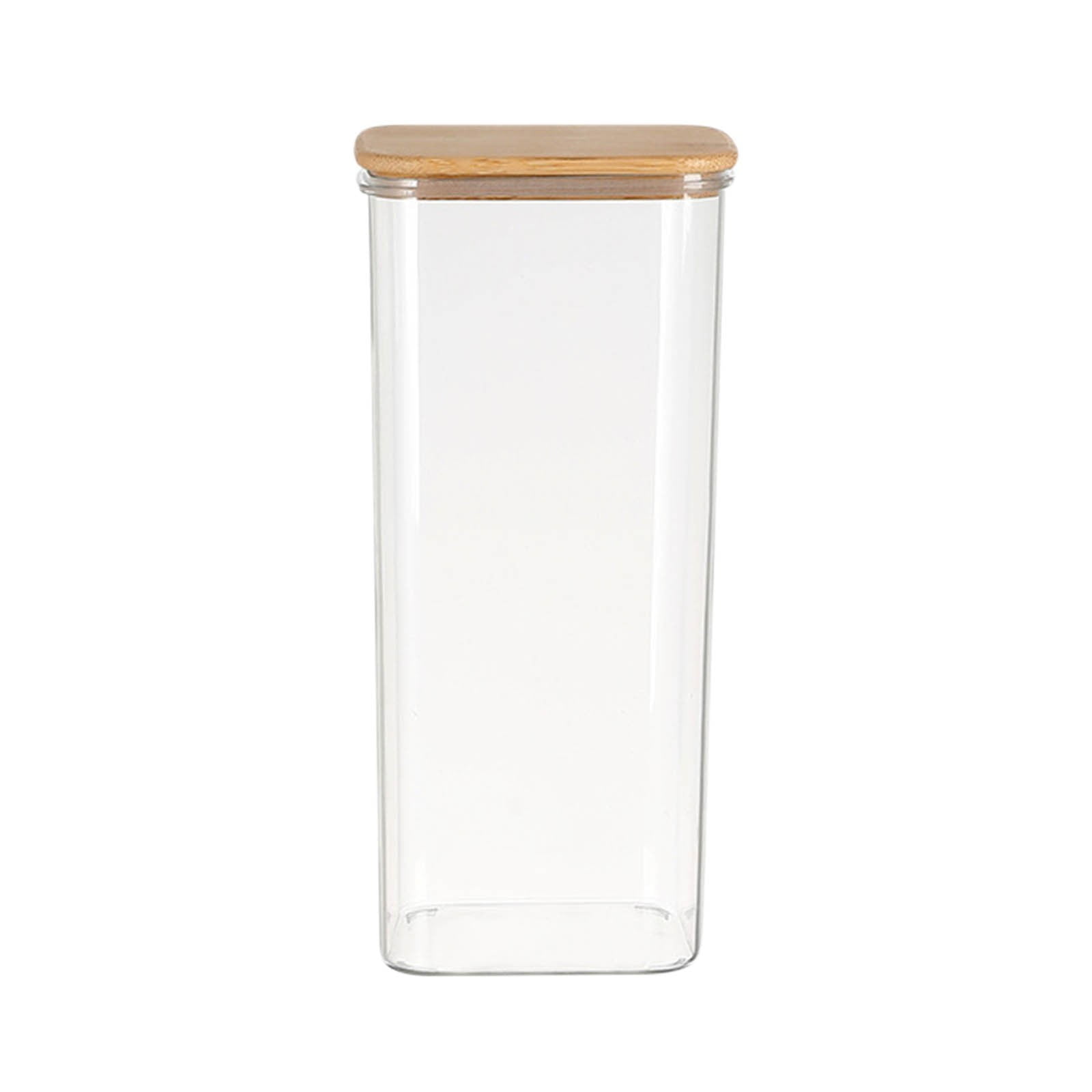 Glass Storage Jars Airtight Clear Food Storage Containers with Lids ...