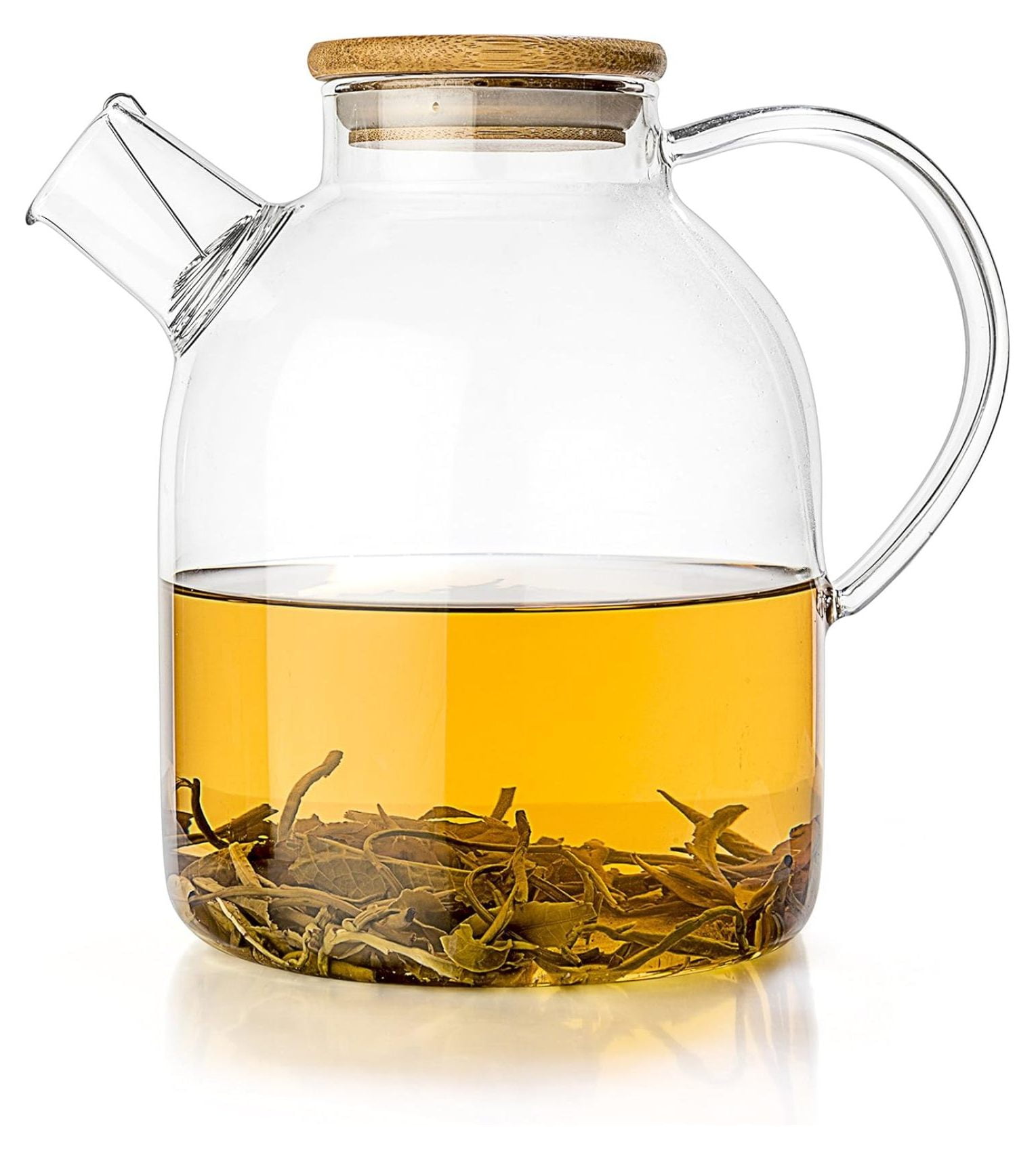 - Glass Stove-top Kettle 60-ounce - Teapot - Heat Resistant ...