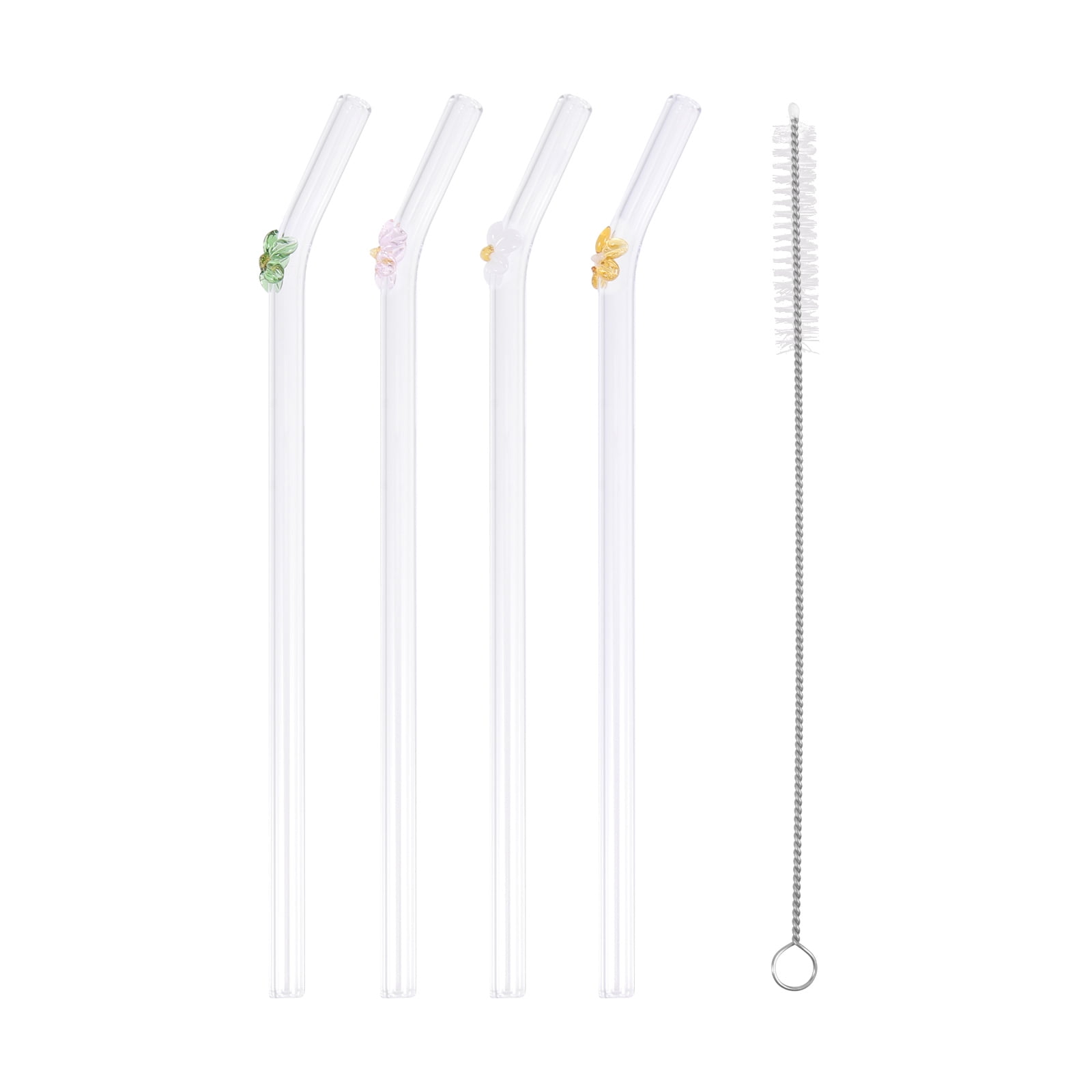 Decorative Glass Straws