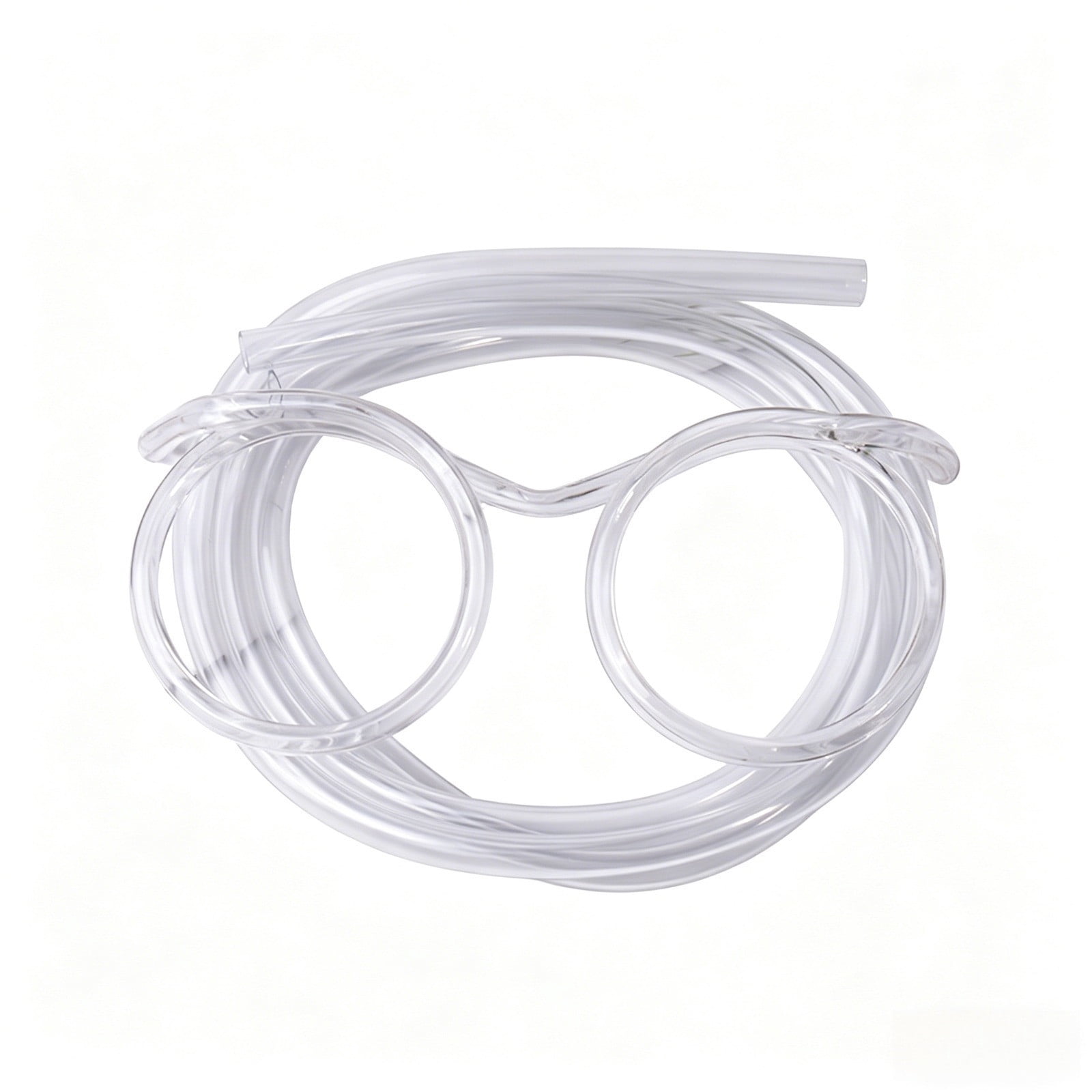 Glass Straws Straw Glasses Round-Shaped Plastic Silly Straws for Party ...