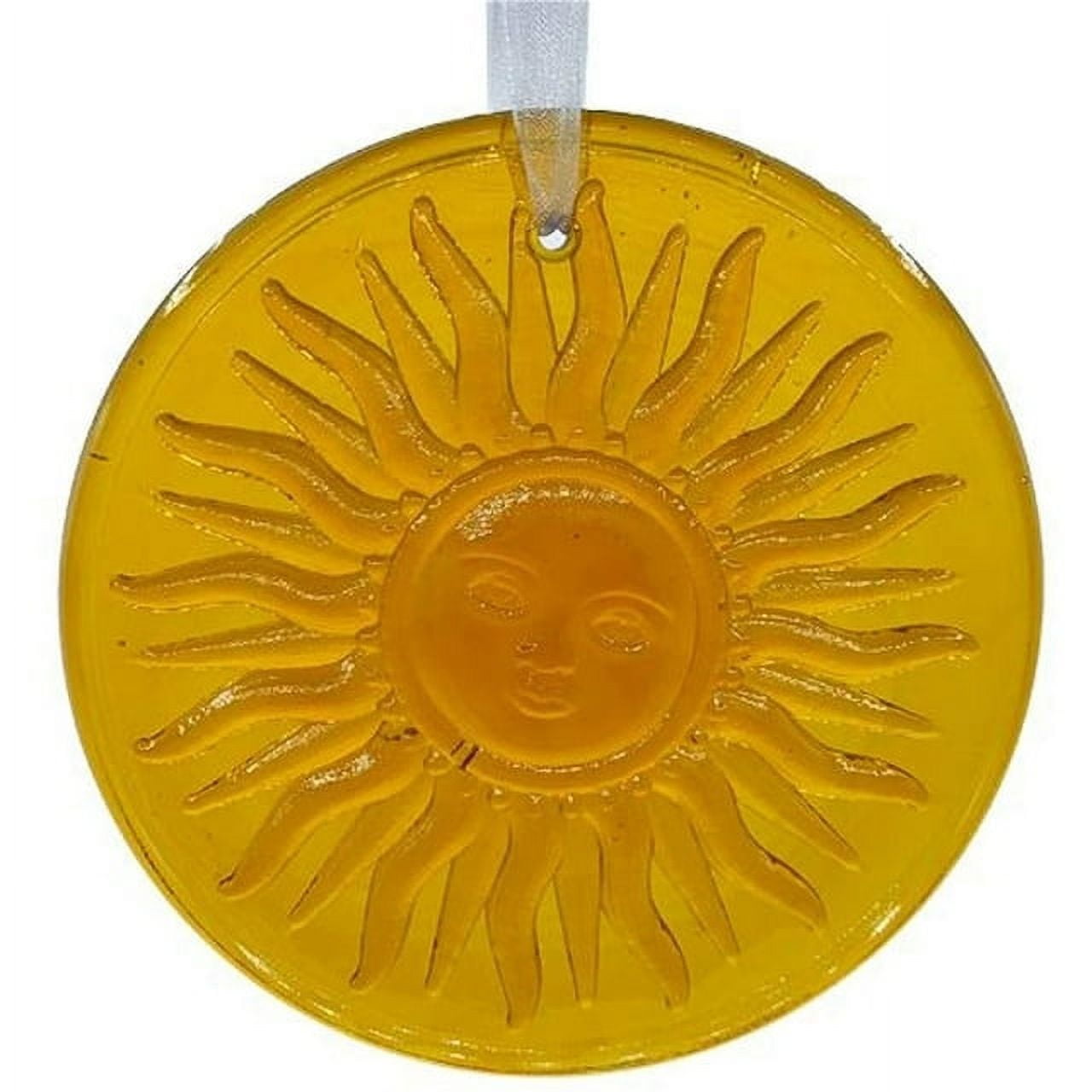 Glass Sun Face Design Sun Catcher - Walmart.com