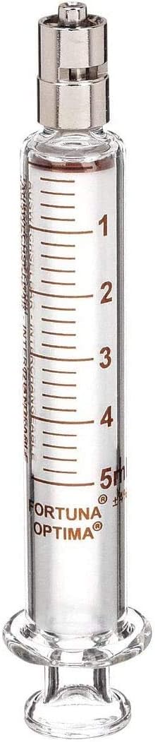 Glass Syringe, Metal Luer Lock, 5 mL - Walmart.com