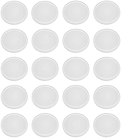 Glass Table Top Anti Slip Bumpers 20PCS Non-Adhesive Silicone Pads for ...
