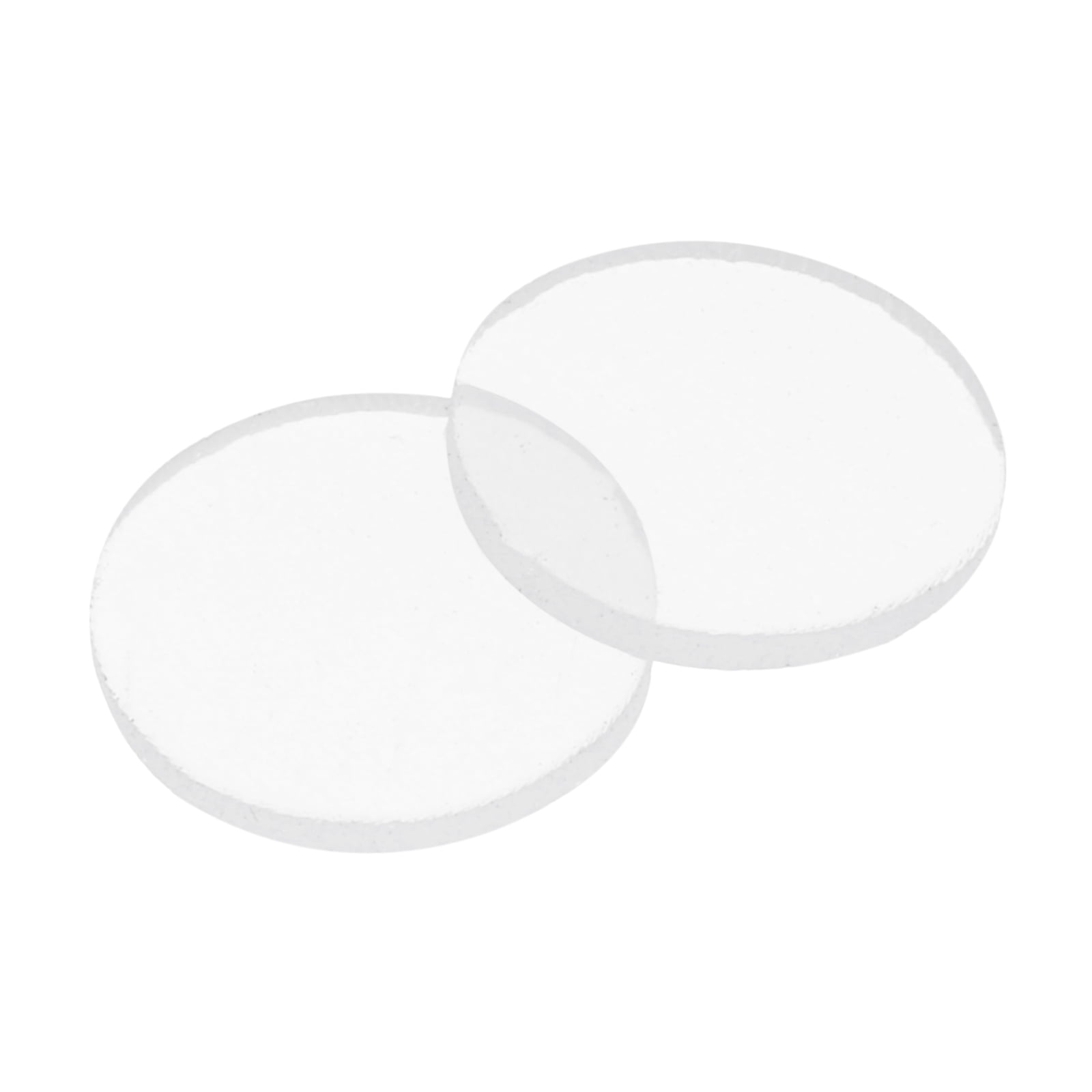 Glass Table Top Anti Slip Pads, 10Pcs 10mm Dia x 1mm Thick Clear ...