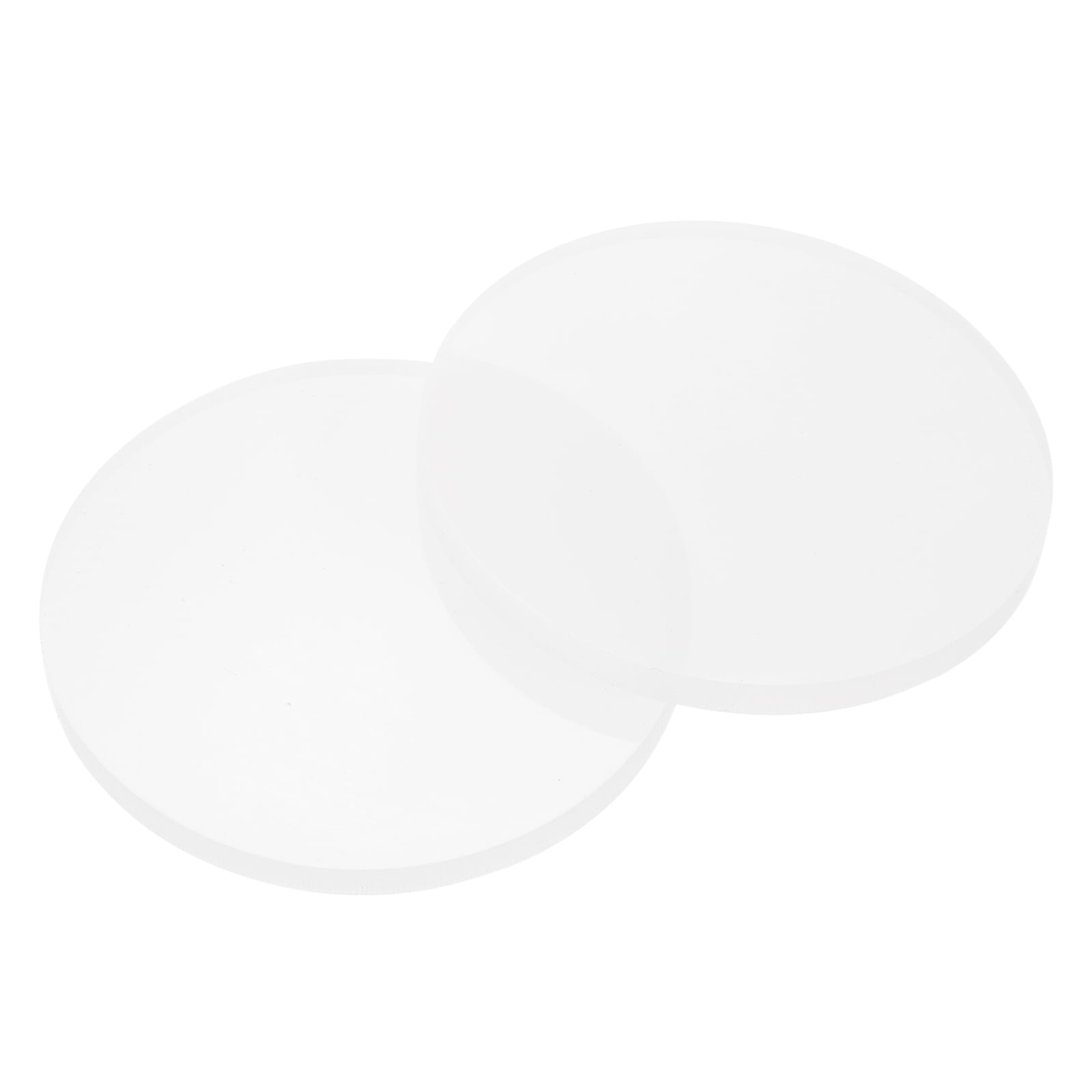 Glass Table Top Anti Slip Pads, 10Pcs 60mm Dia x 5mm Thick Clear ...
