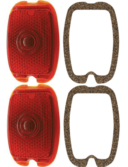 Glass Tail Light Lens Set For 1940-1953 Chevy Truck 1937-1938 Chevy Car ...