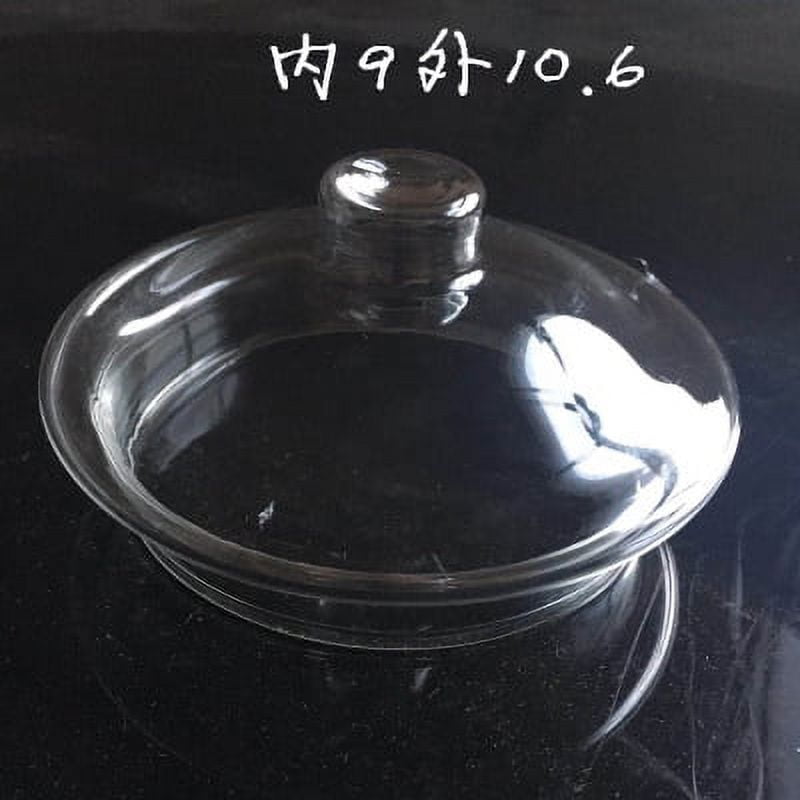 Glass Tea Cup Lid Glass Cup Glass Cover Teacup Replacement Lid Top Lid ...