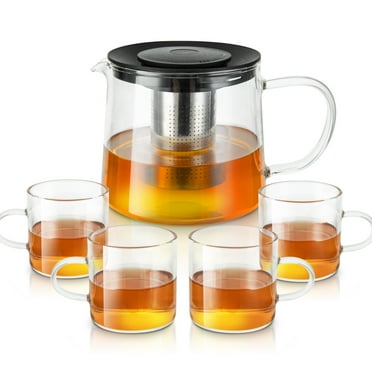 Clearance! Leott Heat-Resistant Kung Fu Tea Set Large Fair Cup Glass ...