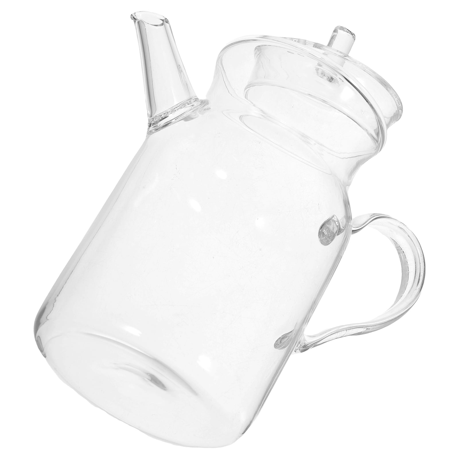 Glass Teapot Cookware Ice Pitcher Kettle Water Portable Handheld Office ...
