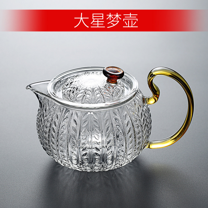 Glass Teapot Household Borosilicate Glass Teapot Teapot Scented Teapot ...