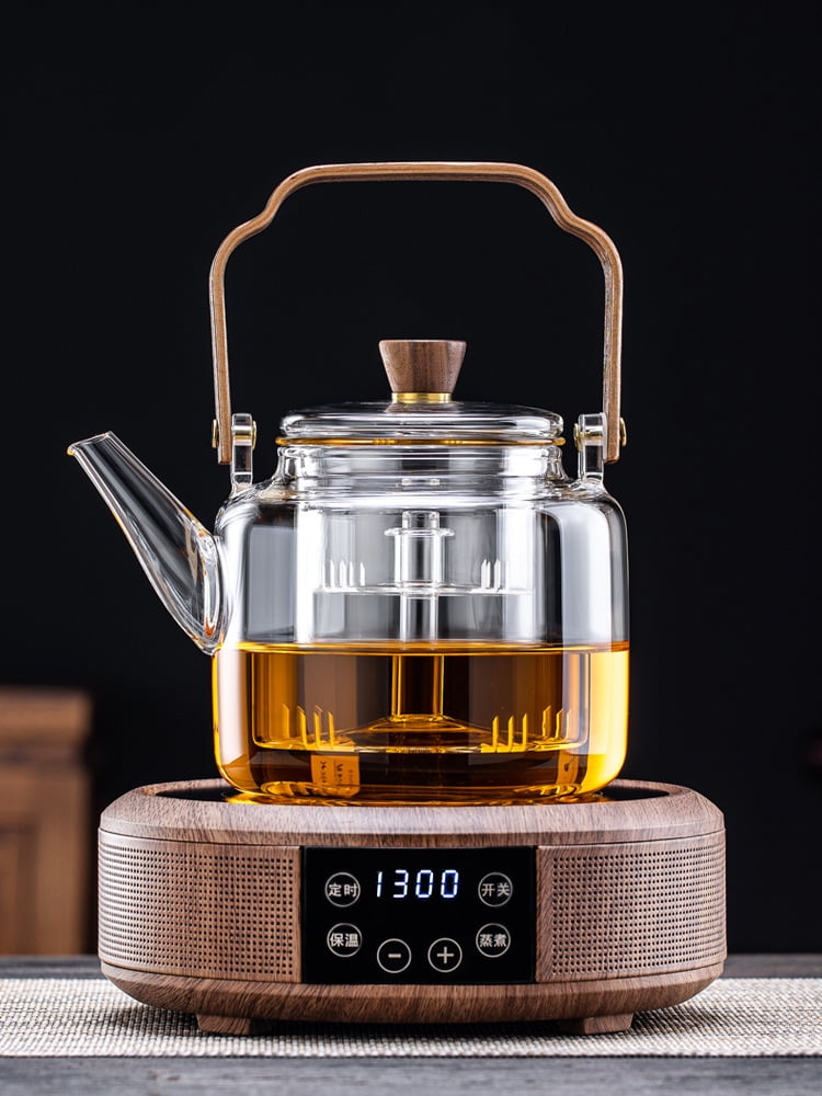 Glass Teapot Household Cooking Integrated Thickened Stove Tea Boiling ...