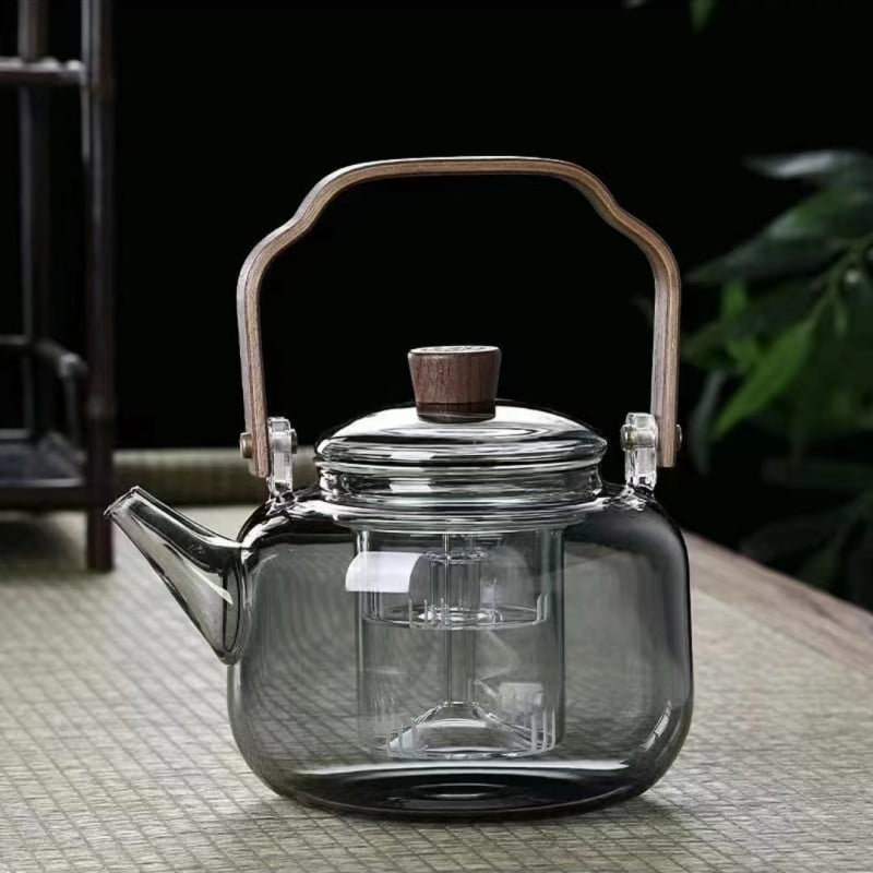 Glass Teapot Household Cooking Integrated Thickened Stove Tea Boiling ...