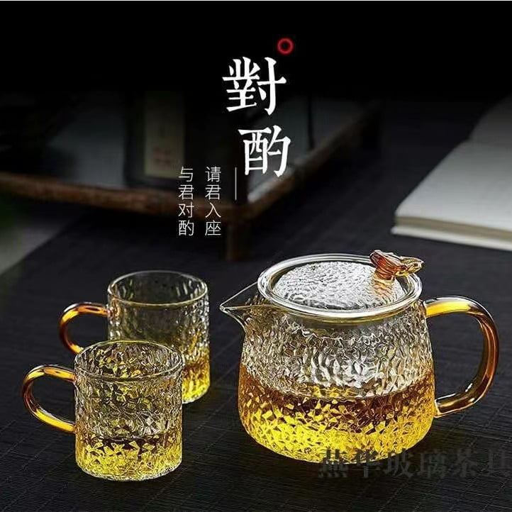 Glass Teapot Single Teapot High Temperature Resistant Scented Teapot ...