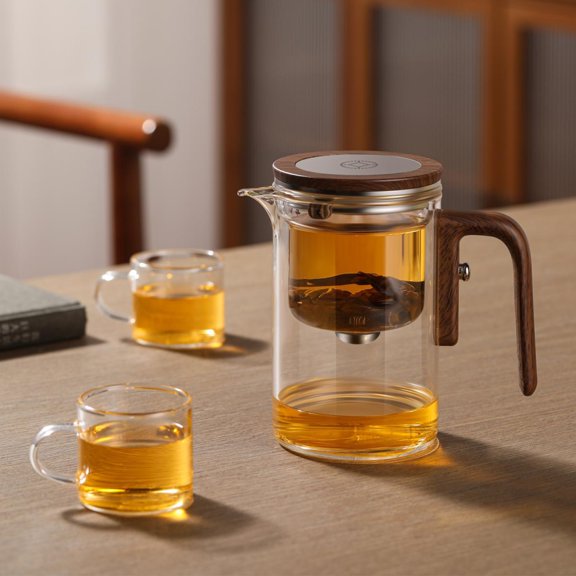 316 Stainless Steel Tea Water Separation Brewing Pot Portable Smart ...