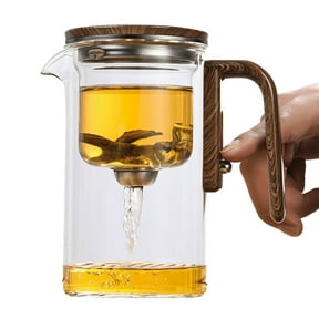 316 Stainless Steel Tea Water Separation Brewing Pot Portable Smart ...