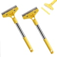 Glass Tile Adhesive Remover Shovel, Wide Blade Razor Scraper with ...