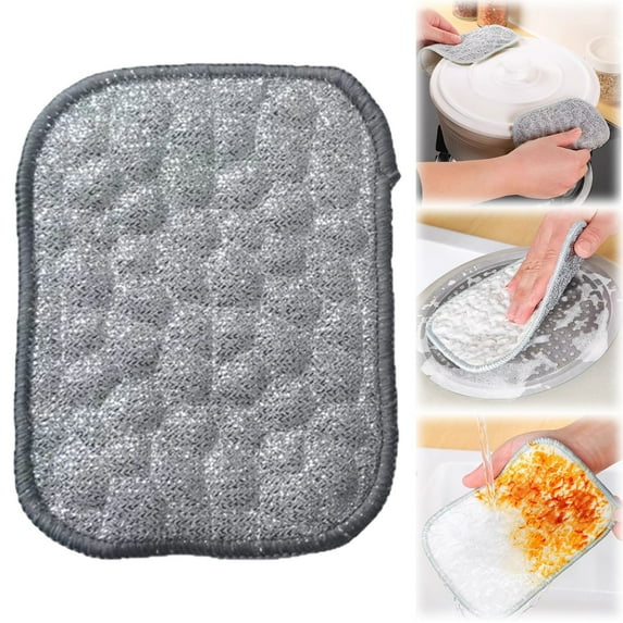 Glass Top Stove Cleaner Pads, Multipurpose Wire Dishwashing Rags for ...