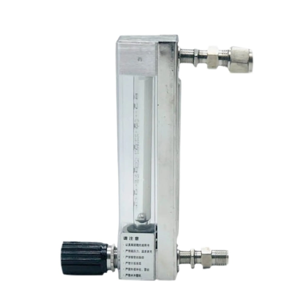 Glass Tube Rotameter Flow Meter DK800-6 Variable Area Gas Flowmeter for ...