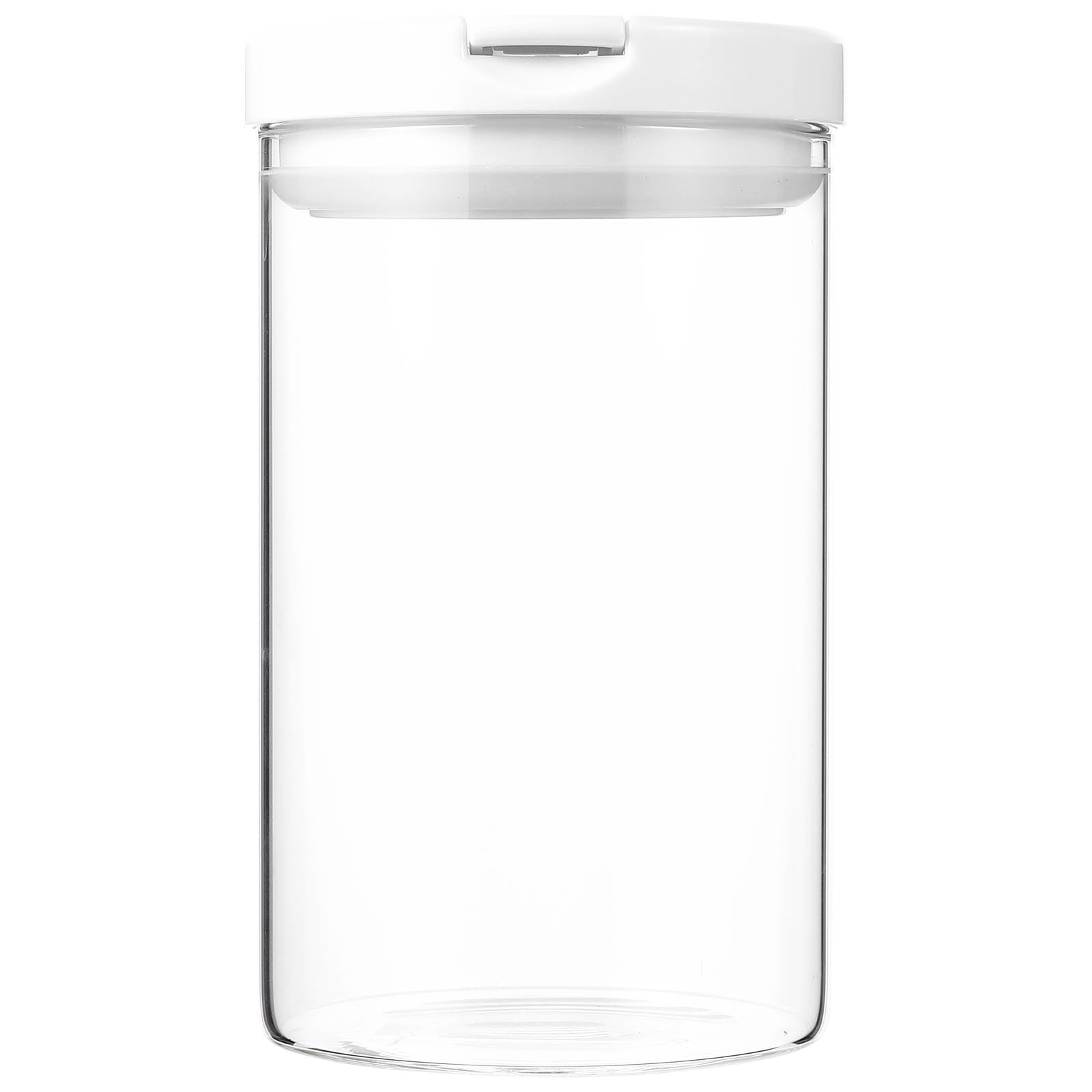 Glass Vacuum Sealing Jar Food Storage Container Airtight Transparent ...