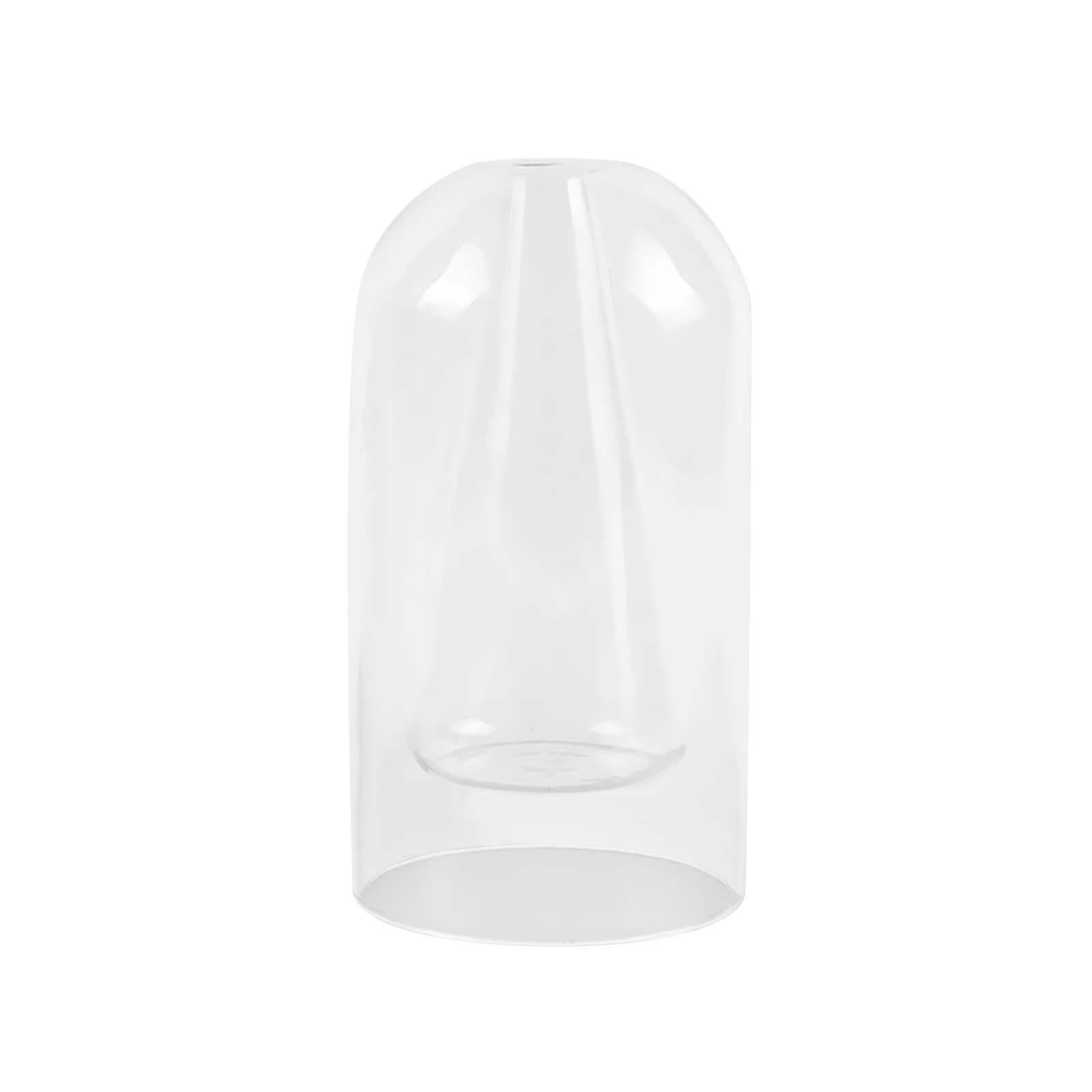 Glass Vase Double Layer Simple Decorative Art Vases Flowerpot Clear ...