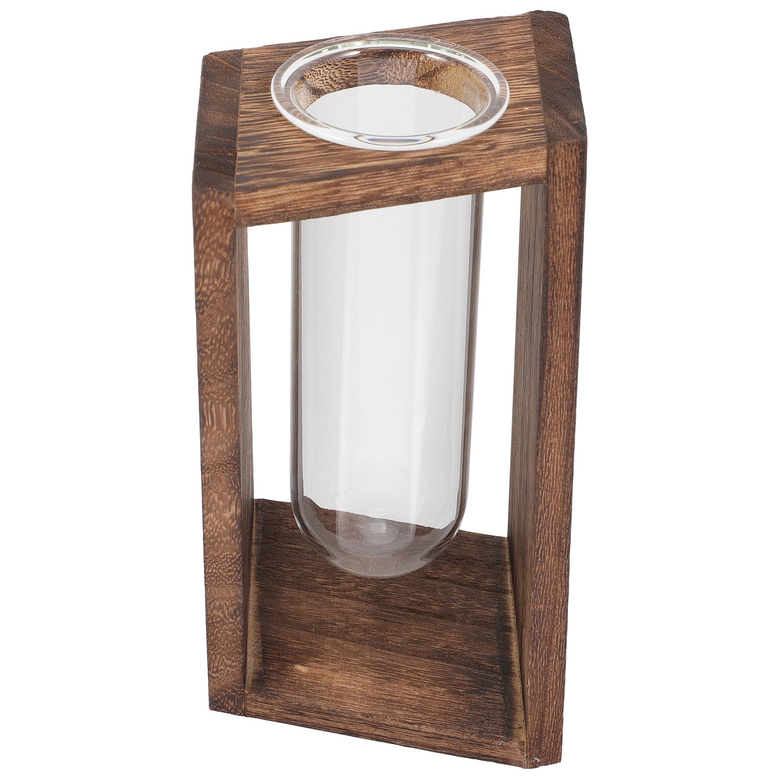 Glass Vase Test Tube Propagation Station Clear Vases Indoor Plant Pots ...