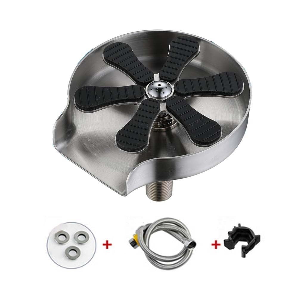 Glass Washer, Sink Glass Rinser, 304 Stainless Steel Glass Washer, Sink ...