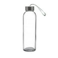 Glass Water Bottles with Lids,Reusable Glass Bottles with Carrying Loop ...
