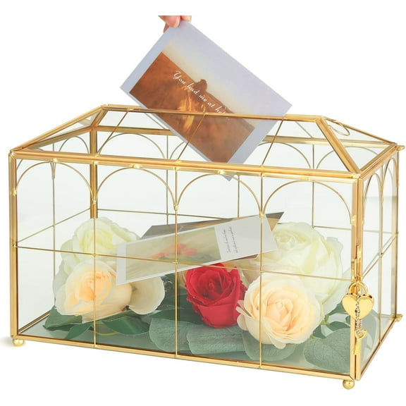 Glass Card Box