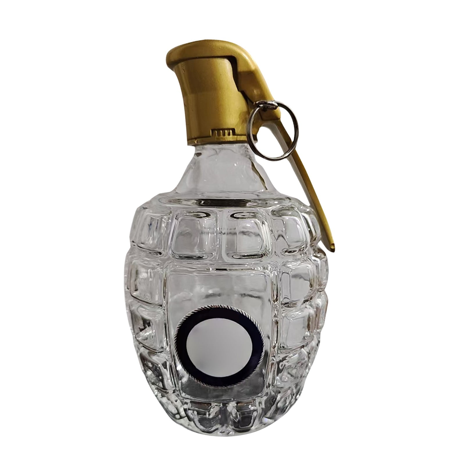 Glass Whiskey Bottle Military Collectible Grenade Unique Liquor Bottles ...