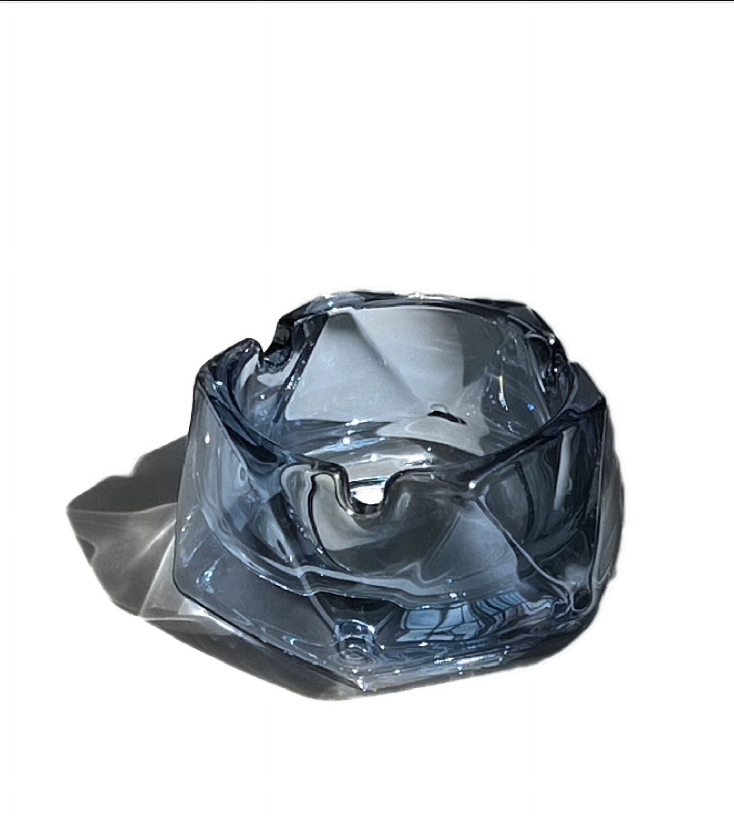 Glass ashtray for cigarettes, desktop ashtray and modern decoration for ...