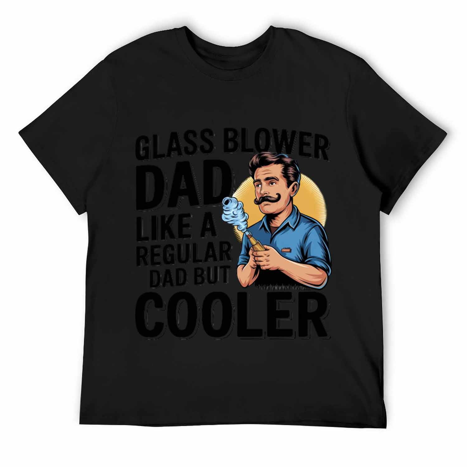 Glass blower dad like a regular dad but coolertshirt design Deer Black ...