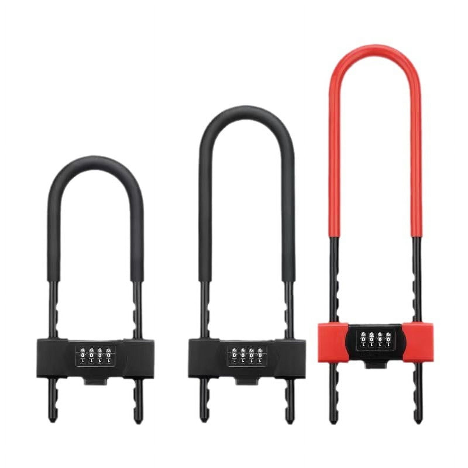 Glass door U-shaped handle lock door handle lock head extended shop ...