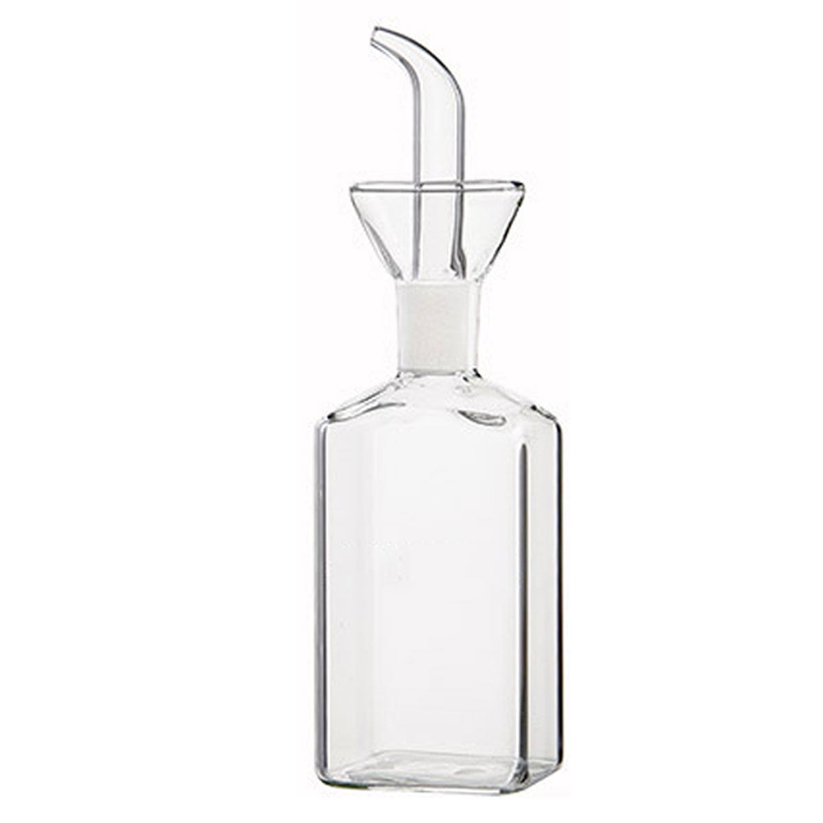 Glass drip-free mess-proof kitchen oil dispenser suitable for pouring ...